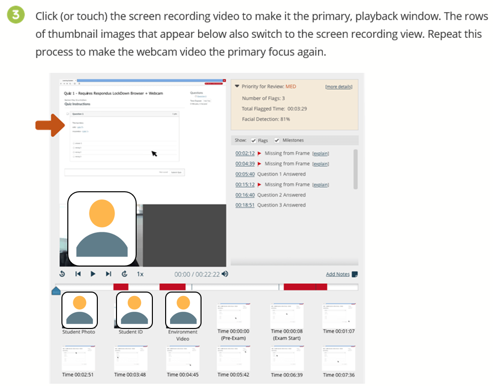 Respondus Screen Recording