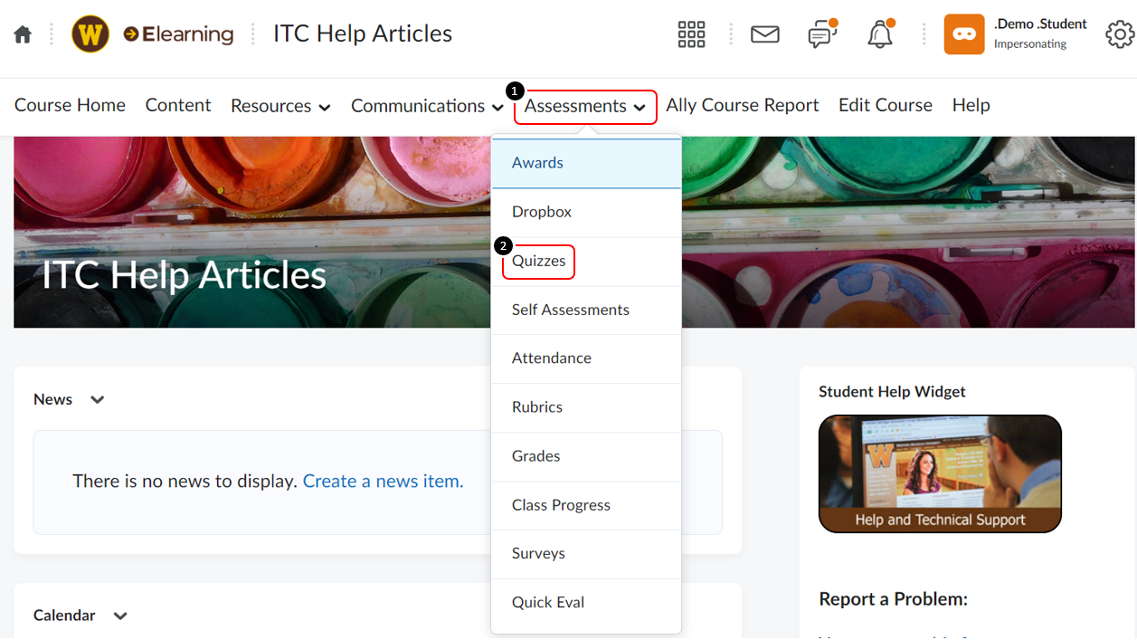 Change Answers and Points on Quizzes After Submission in Elearning