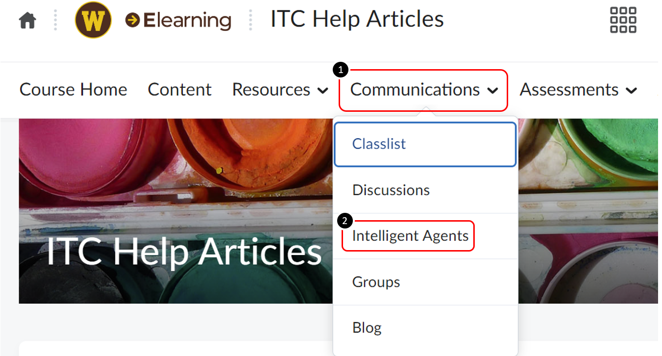 How to Create an Intelligent Agent in Elearning