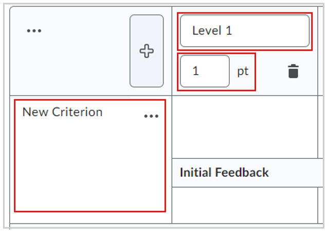 Creating a Rubric in Elearning