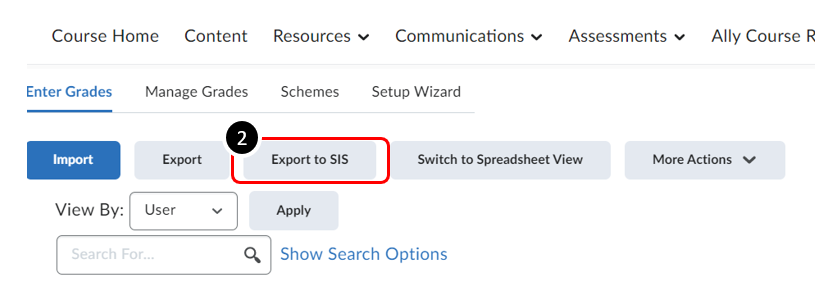 Preparing Midterm or Final Grades in Elearning
