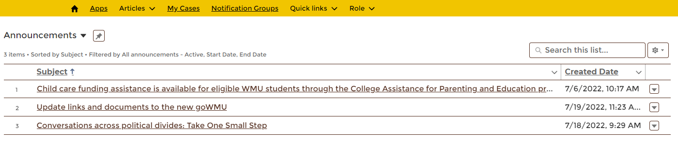 goWMU Features Guide