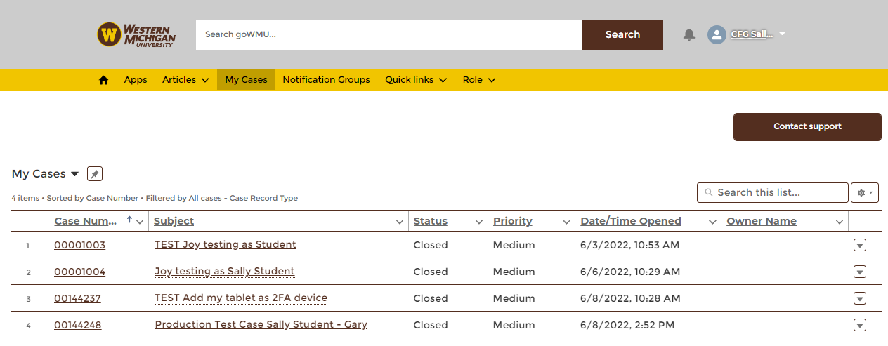 goWMU Features Guide