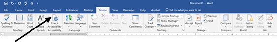 Create Accessible Microsoft Word Documents