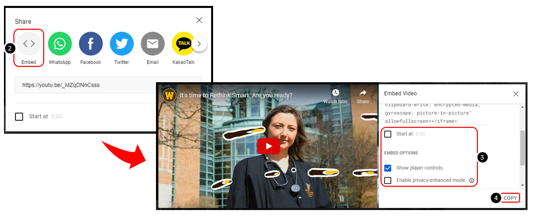 Embedding Media in HTML Files in Elearning Module Content
