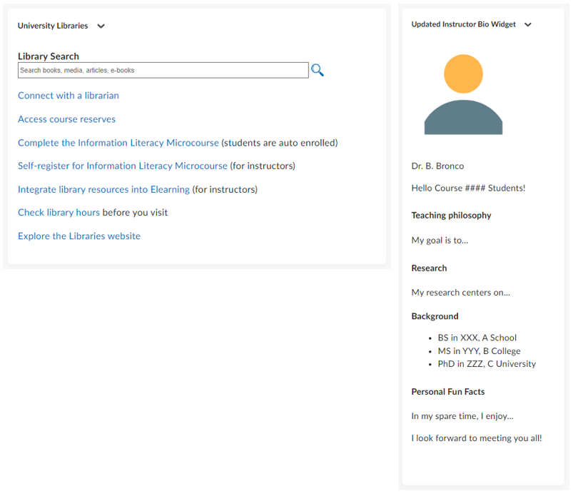 Understanding Course Home in Elearning