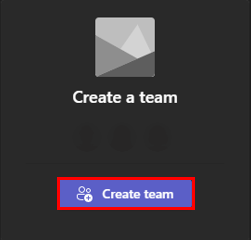Creating a Microsoft Teams for Course Instruction