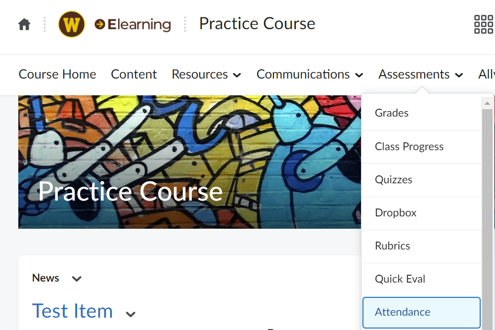 Creating an Attendance Register