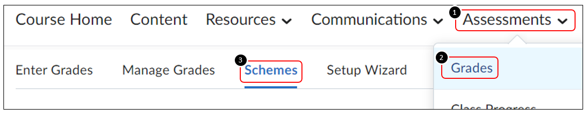 Copying a Grade Scheme