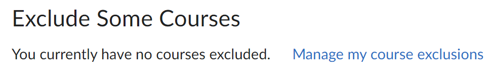 Editing Personal Notifications in Elearning