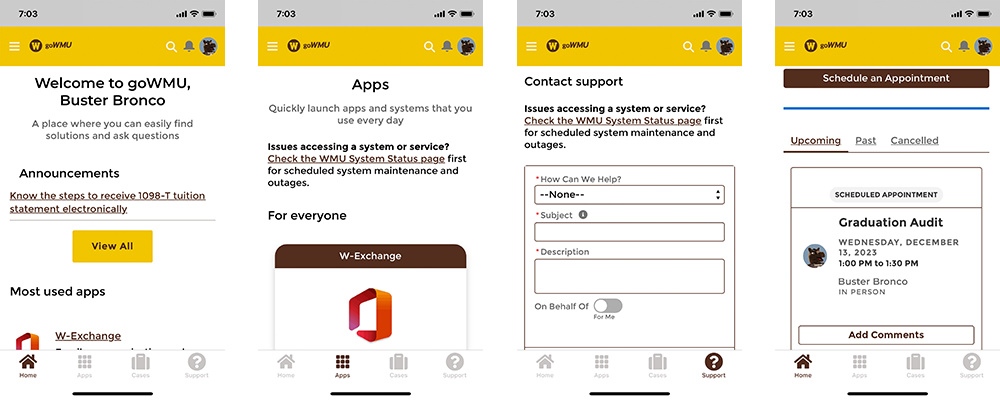 goWMU Mobile Application