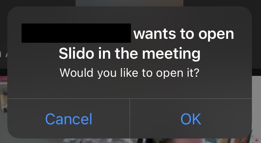 Webex - Creating Slido Polls During a Meeting